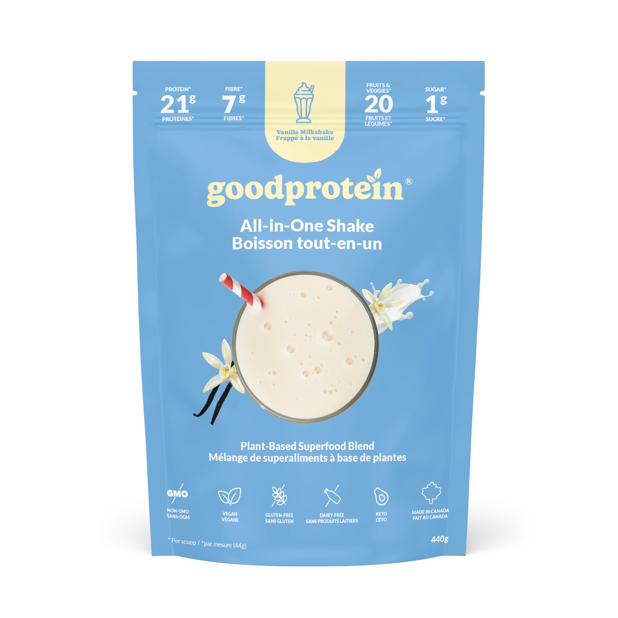 All-in-One Shakes | Plant-Based Nutrition | Good Protein