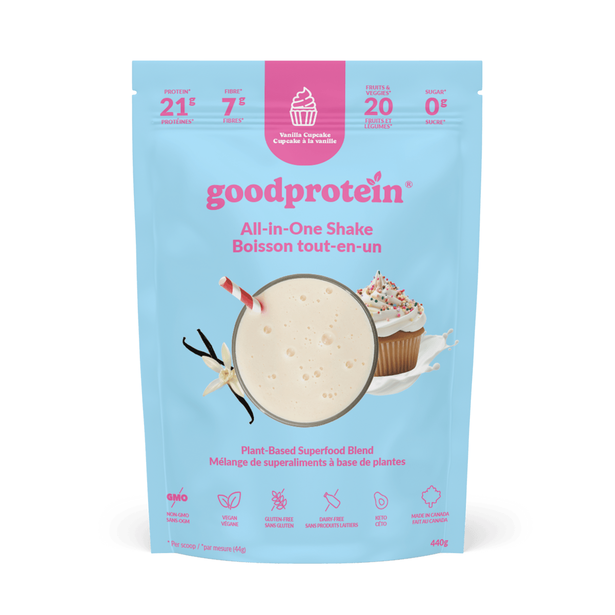 All-in-One Shakes | Plant-Based Nutrition | Good Protein